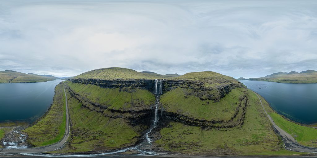 Fossá waterfall overview - OliHar.com