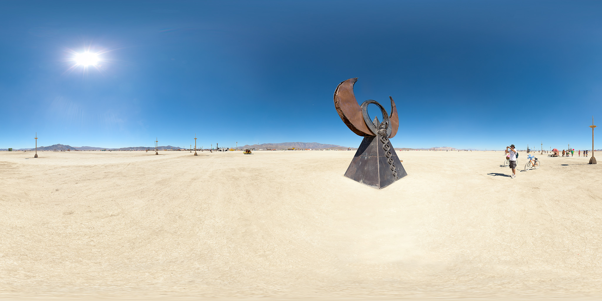 Burning Man Pyramid - OliHar.com