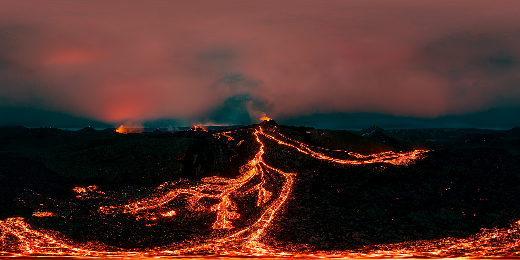 Meradalir Volcanic Eruption - OliHar.com
